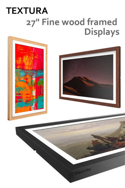 Vieunite Pro Artfully Framed Displays - Gallery Digital Signage